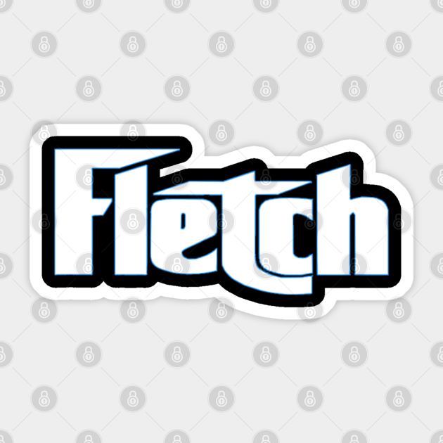 Fletch logo 1985 - Fletch - Sticker | TeePublic