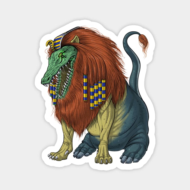 Ancient Egyptian Mythology Ammit - Egyptian Mythology - Magnet | TeePublic
