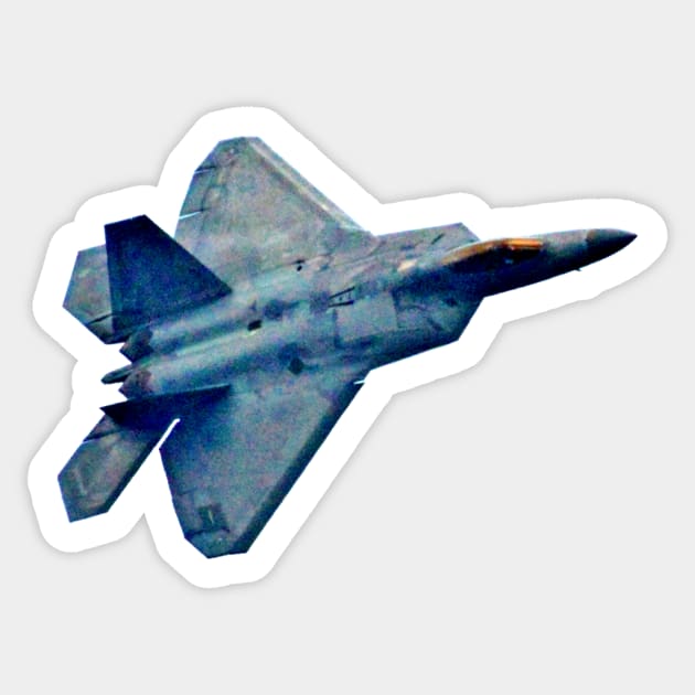 F-22 Raptor Stealth Fighter Jet by Lockheed Martin - F 22 - Sticker ...