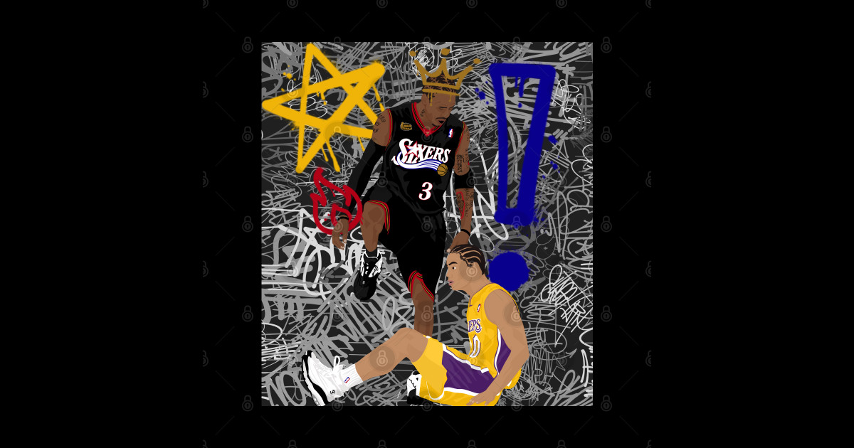 The Step Over - Iverson - Sticker | TeePublic