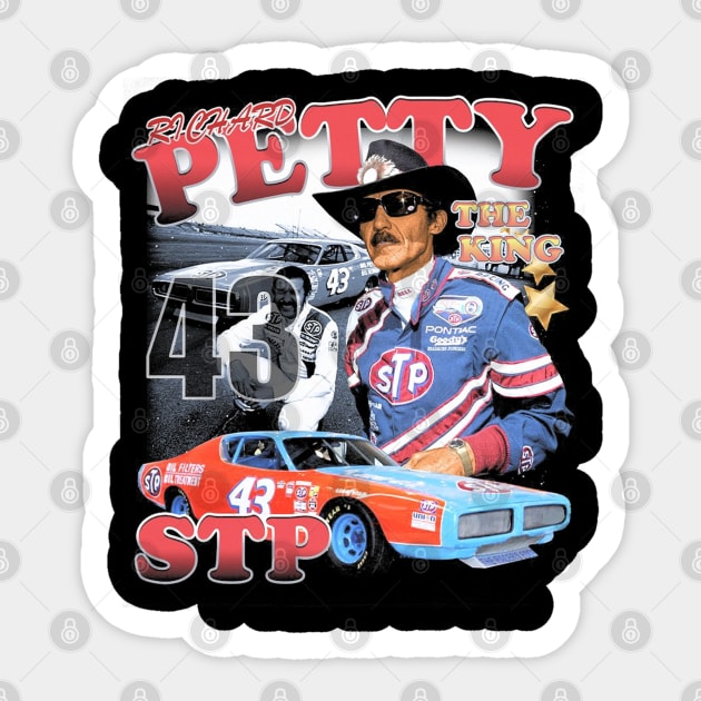 Richard Petty STP - Richard Petty - Sticker | TeePublic