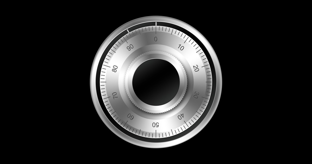 Combination Lock Dial - Combination Lock Dial - Magnet | TeePublic