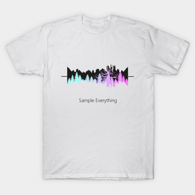 Sample Everything Music Producer Waveform - Music - T-Shirt | TeePublic Sample Everything Music Producer Waveform - Music - T-Shirt | TeePublic