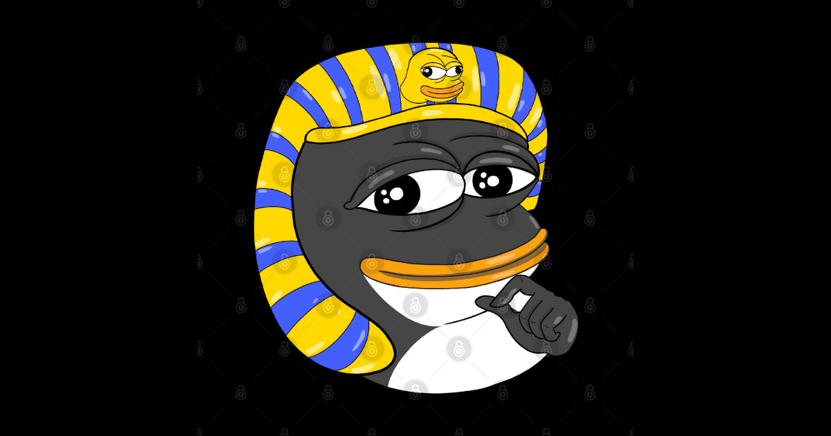 Funny Tux penguin meme - Tux Penguin - Sticker | TeePublic