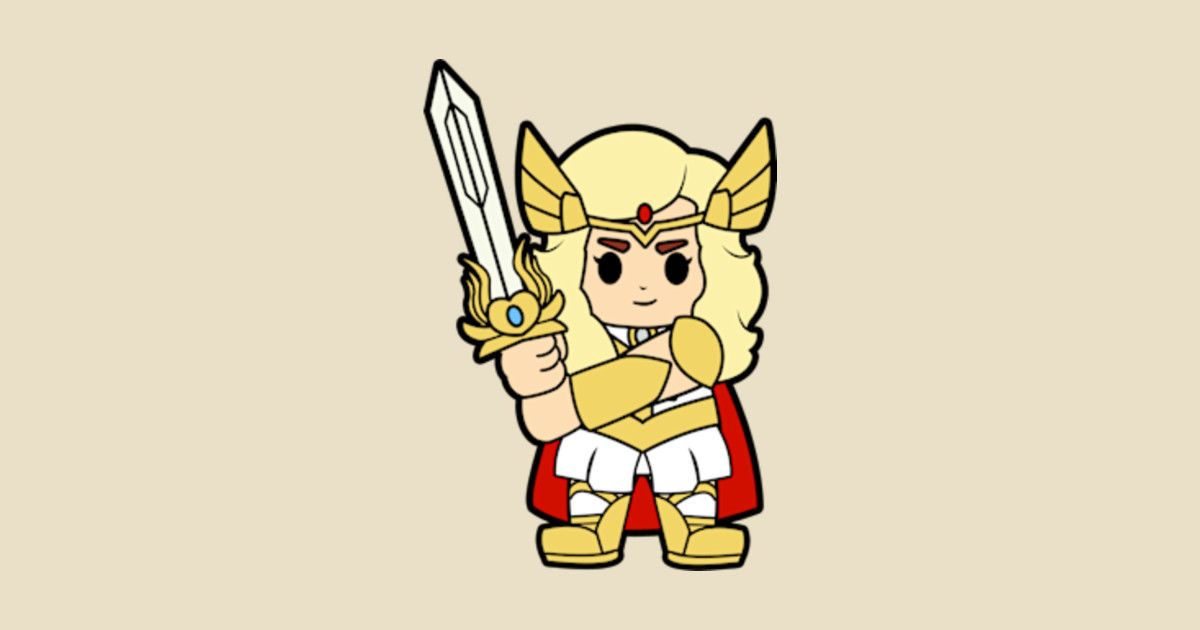 She Ra Chibi - She Ra - T-Shirt | TeePublic