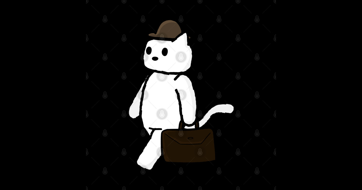 Busy cat - Cats Cats Cat Owner Cat Lover Shorthair - Sticker | TeePublic