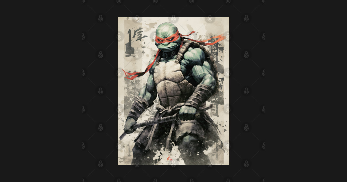 Vintage Japanese Ninja Turtle II - Ninja Turtles - T-Shirt | TeePublic