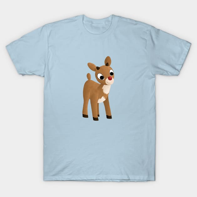 Rudolph - Rudolph The Red Nosed Reindeer - T-Shirt | TeePublic