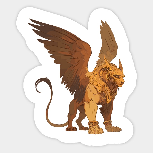Sphinx - Mythical Creature - Mythical Creature - Sticker | TeePublic