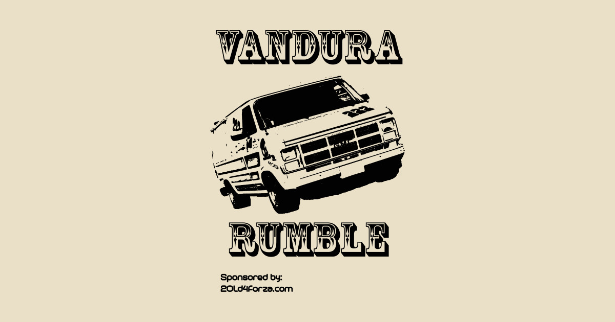 Vandura Rumble Racing Series - Vans - T-Shirt | TeePublic