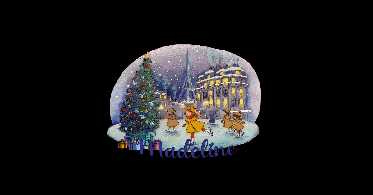 Madeline Christmas in Paris - Madeline - Sticker | TeePublic