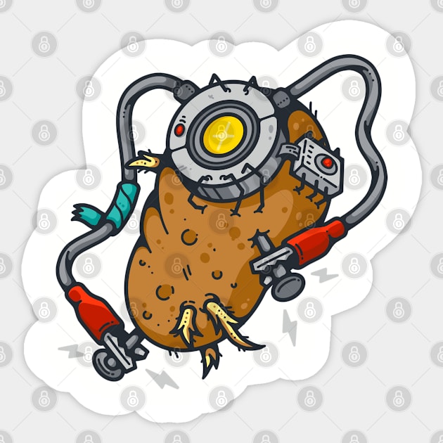 I'm A Potato - Portal - Sticker | TeePublic