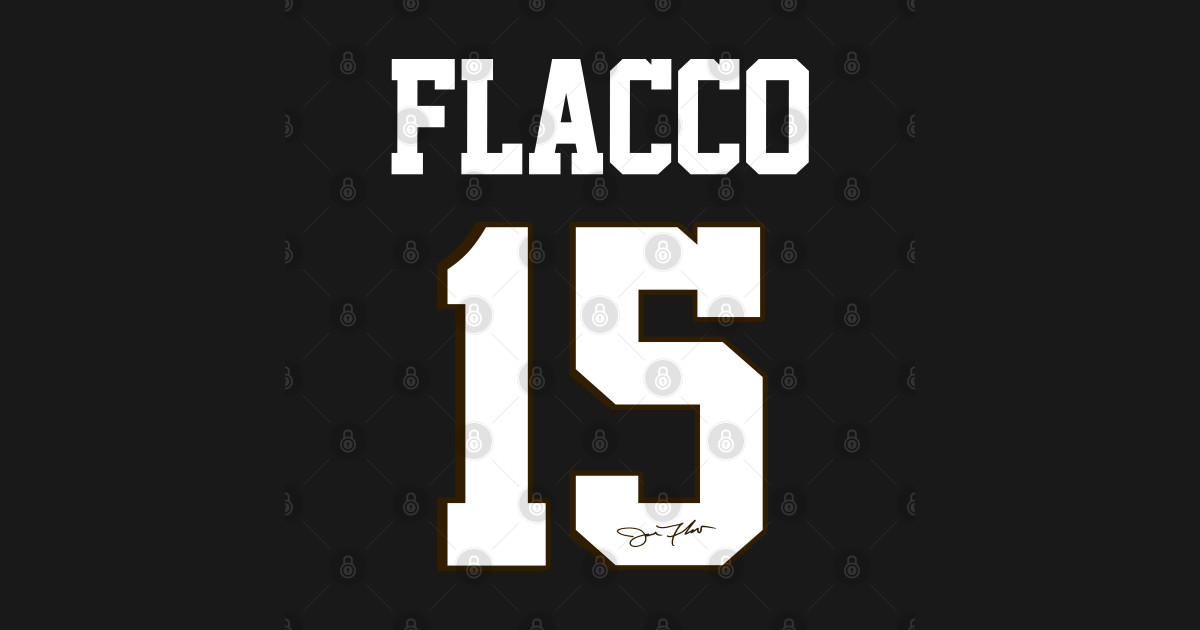 Joe Flacco - Team Jersey # 15 v3 - Joe Flacco - T-Shirt | TeePublic