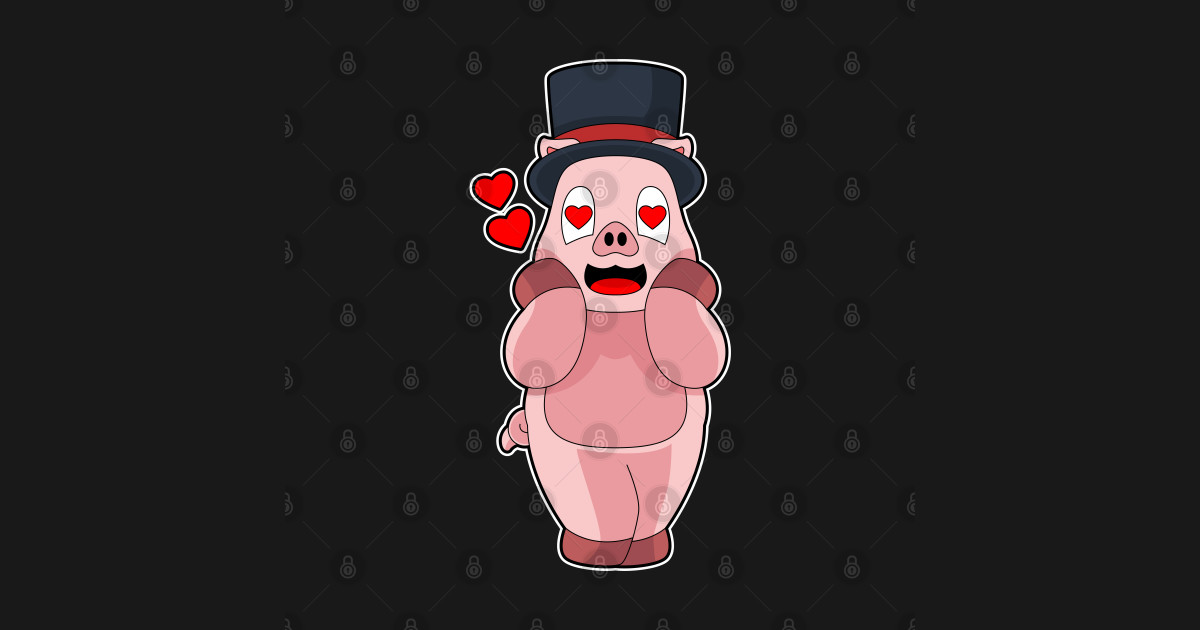 Pig Groom Cylinder Wedding - Groom - T-Shirt | TeePublic