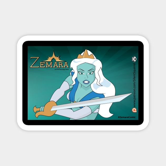 Zemara 10 - Space Girl - Magnet | TeePublic