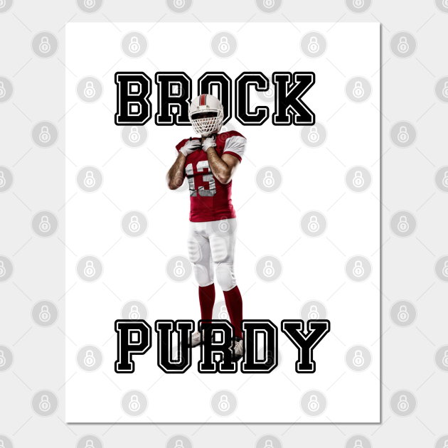 Brock Purdy American Football Quarterback - Brock Purdy - Posters and ...