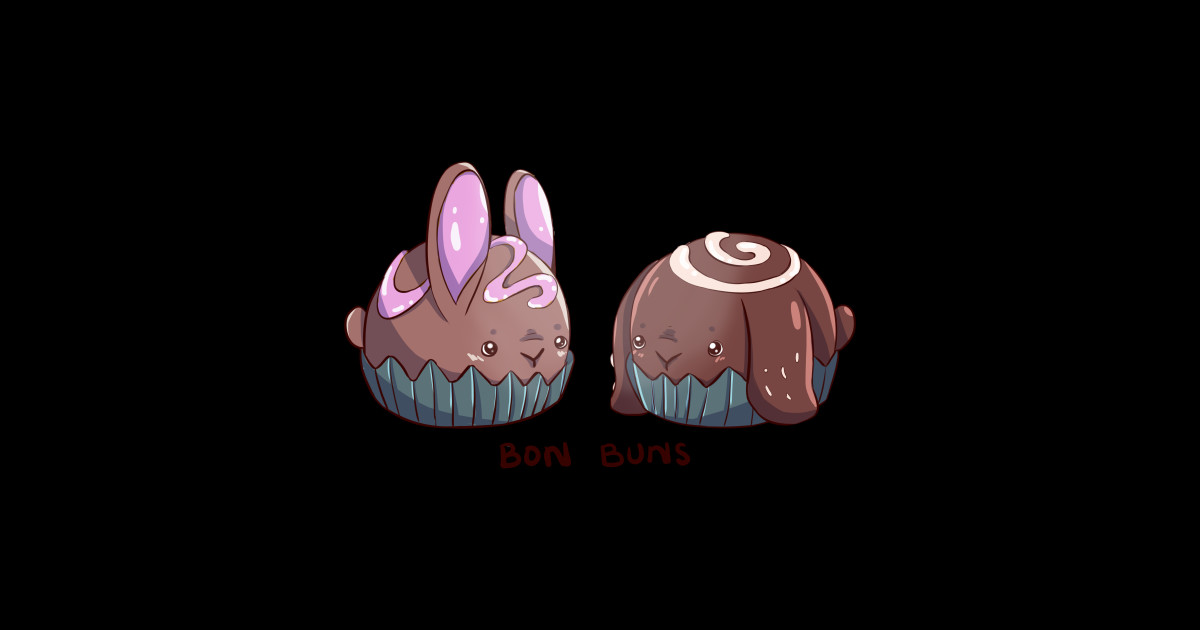 Bon Buns - Chocolate - T-Shirt | TeePublic