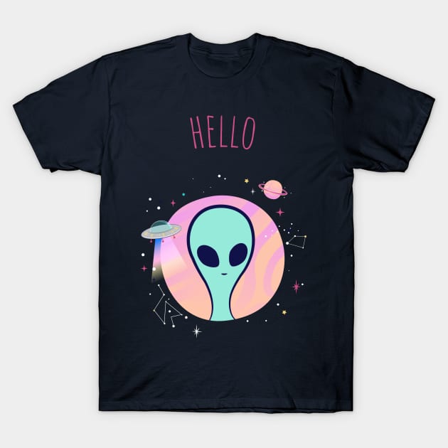 Alien Face - Alien - T-Shirt | TeePublic