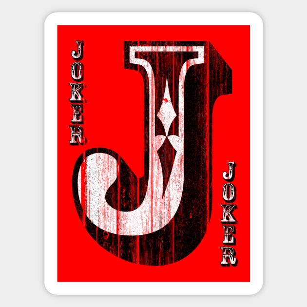 JOKER CARD - Joker Products - Sticker | TeePublic