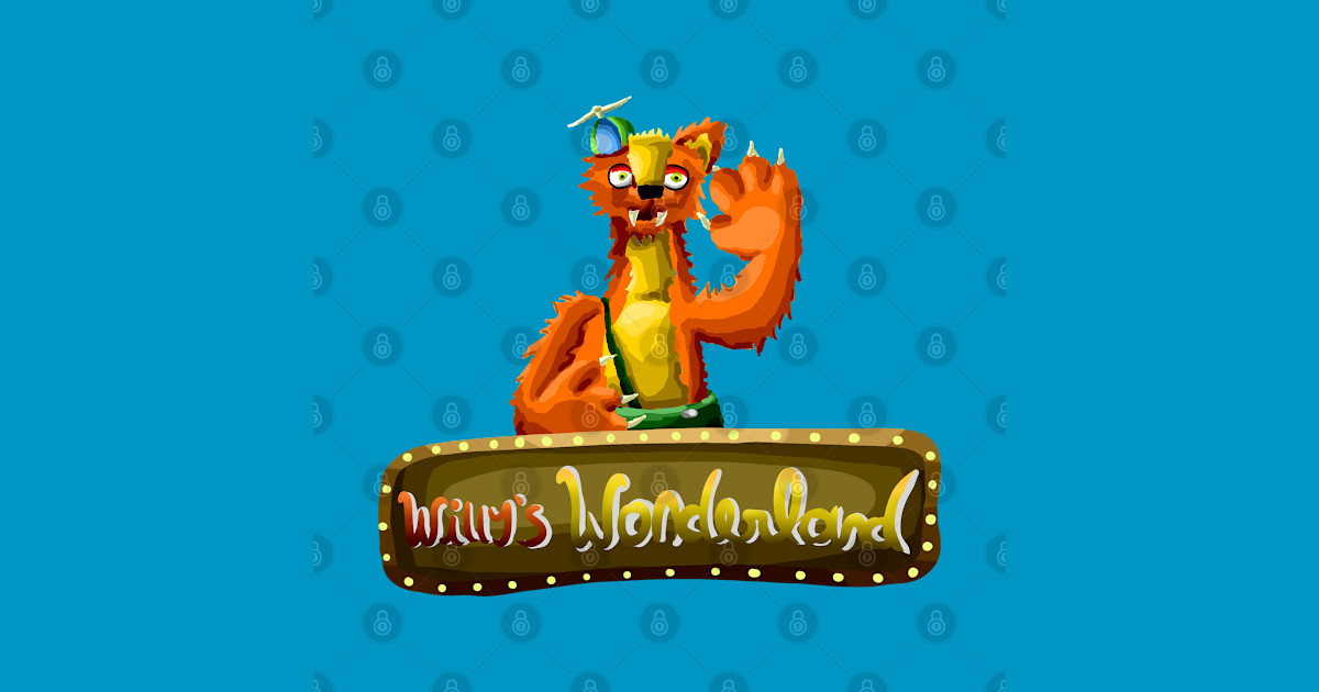 Willy's the weasel: poster - Five Nights At Freddys - T-Shirt | TeePublic