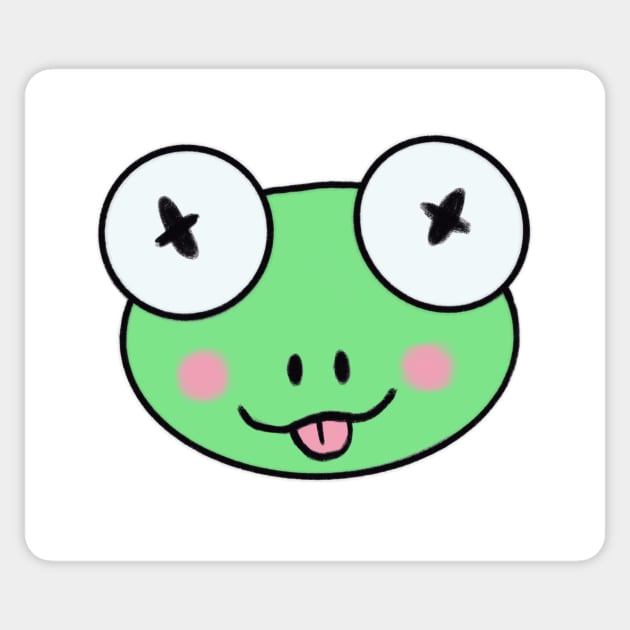 cool frog - Frog - Sticker | TeePublic