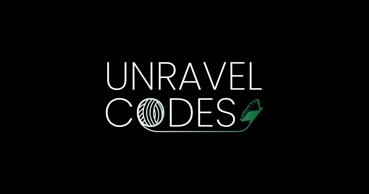 Unravel Codes - Unravel Codes - Sticker | TeePublic