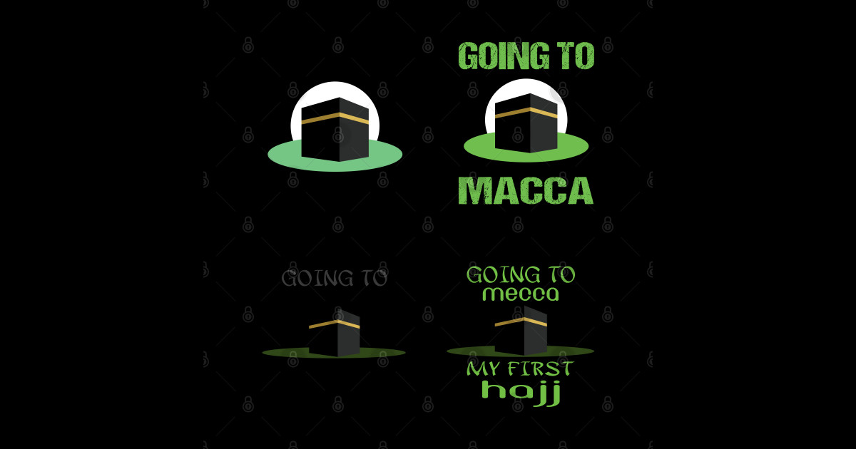 Hajj, Macca, Kaaba, Umrah, Makkah sticker-I love Macca sticker pack ...