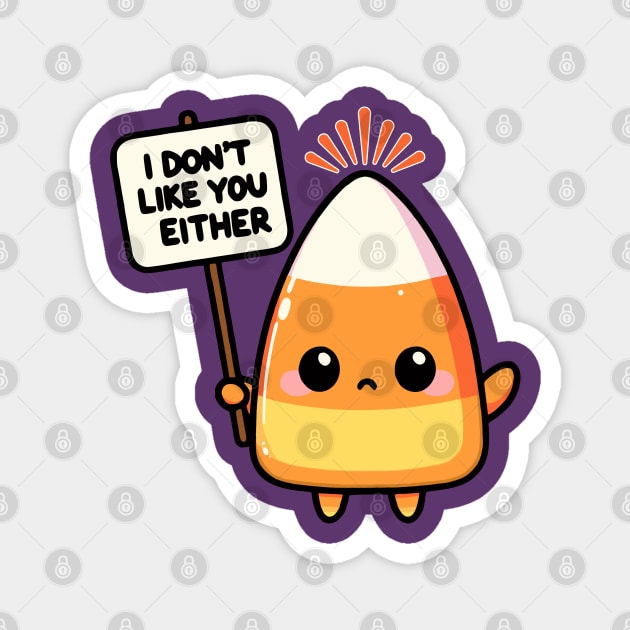 Cute Kawaii Chibi Halloween | Candy Corn Doesn't Like You - Candy Corn ...