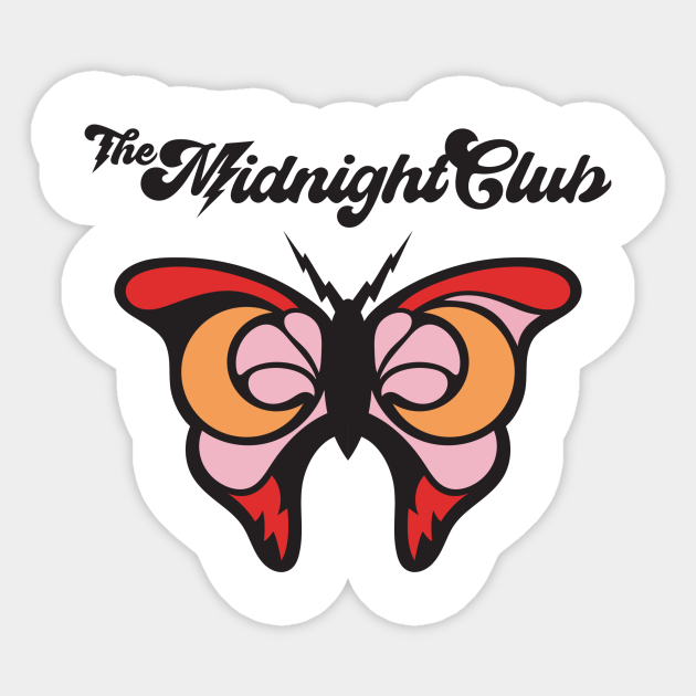 Symbol and Logo Design - The Midnight Club - Sticker | TeePublic