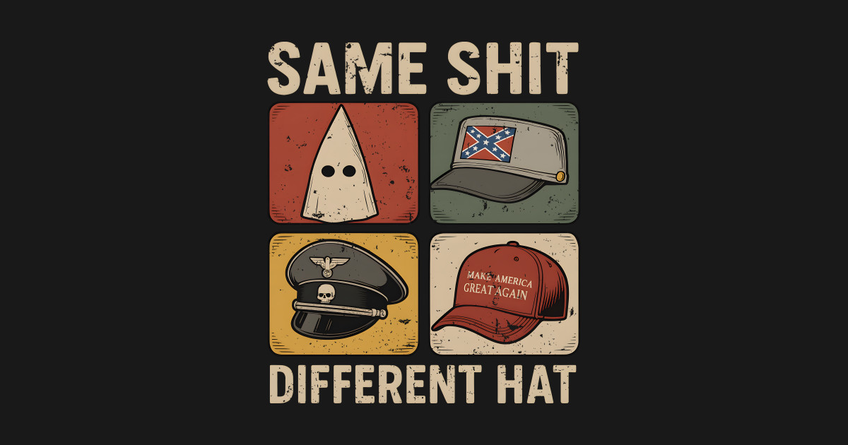 Same Shit Different Hat Vintage Graphic Design - Same Shit Different ...