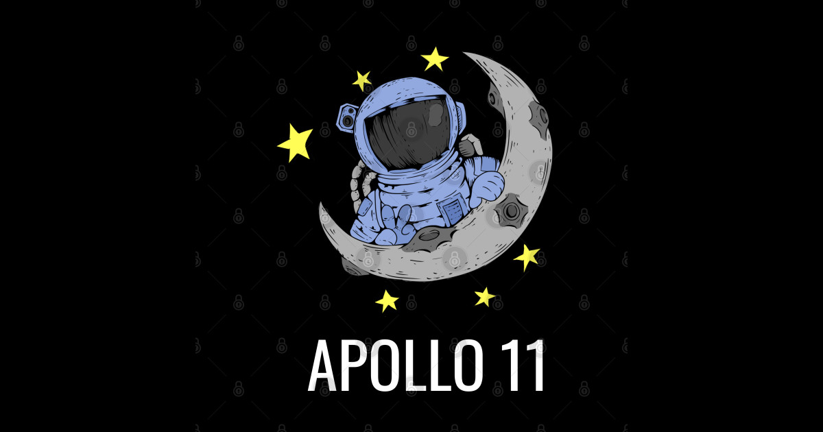 Apollo 11 - Apollo 11 - Sticker | TeePublic