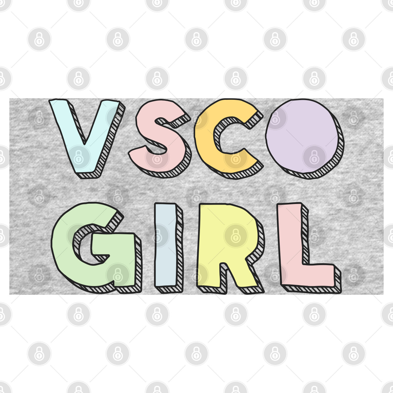 VSCO Girl /////// Typography Design - Vsco Girl - Hoodie | TeePublic
