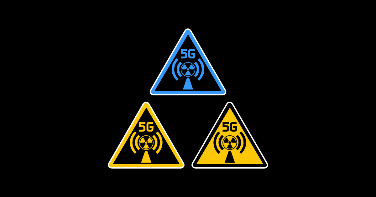 5G Tower Technology - 5g - Sticker | TeePublic