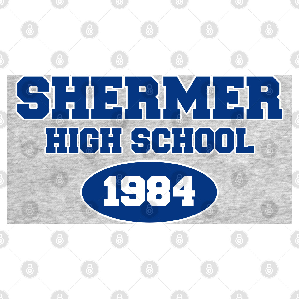 Shermer HS 1984 - Shermer High School - T-Shirt | TeePublic