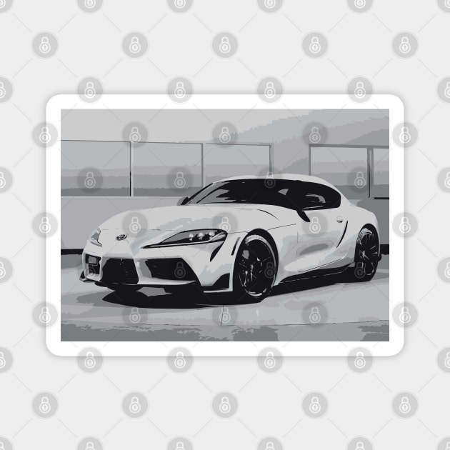 2020 toyota supra - Supra - Magnet | TeePublic