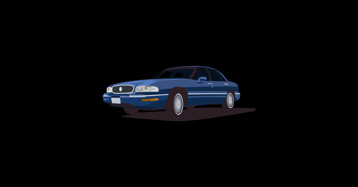 Blue Buick LeSabre - Buick Lesabre - Sticker | TeePublic