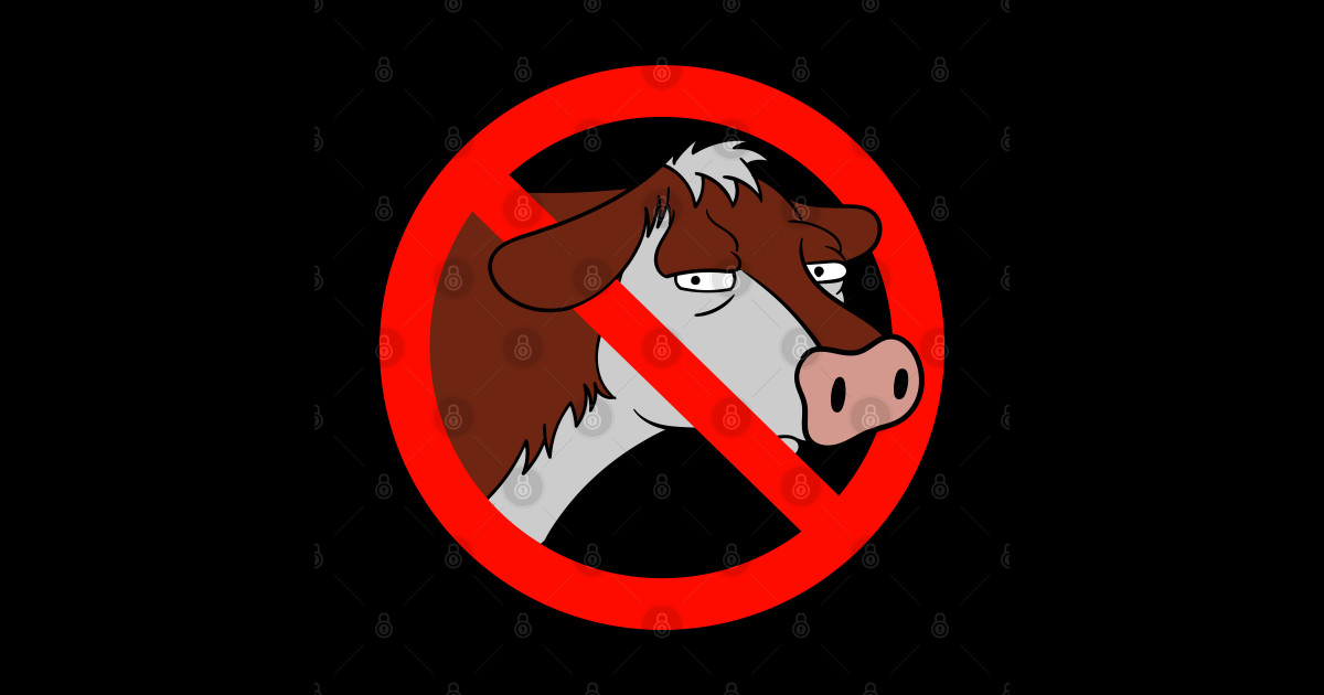 No Cows - Dont Have A Cow Man - Sticker | TeePublic