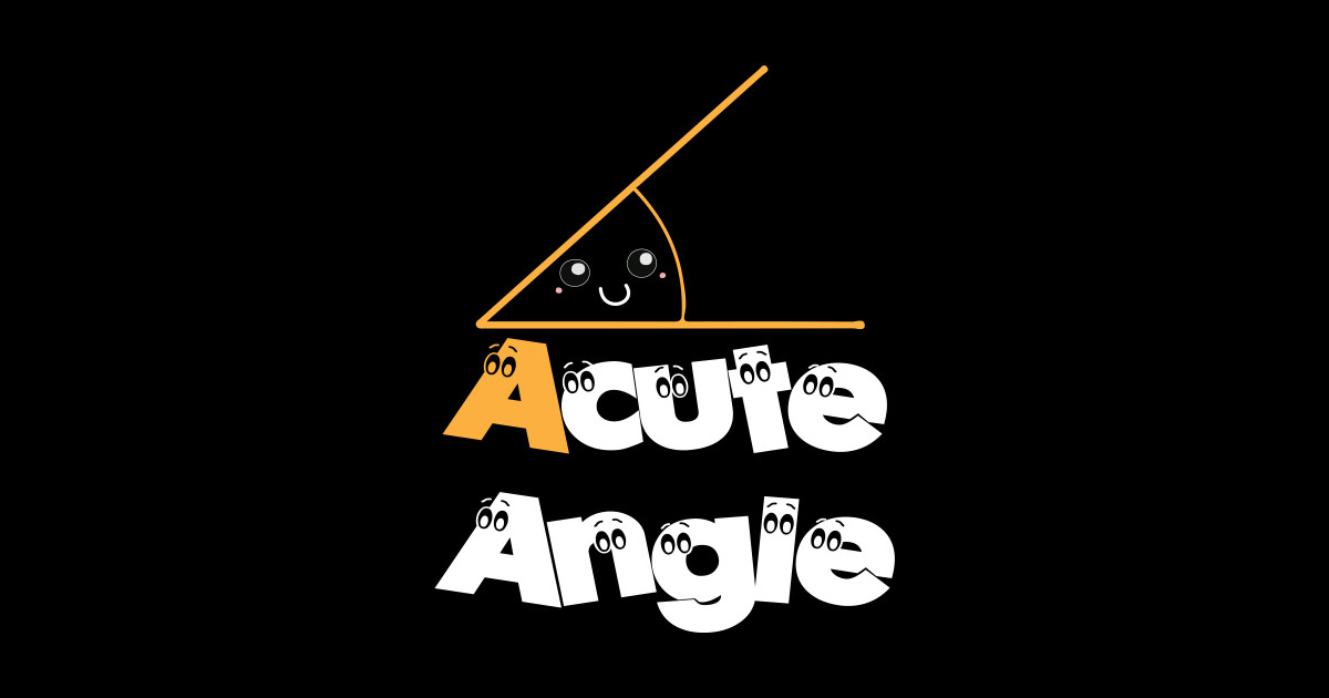 Acute angle - Acute Angle - Sticker | TeePublic