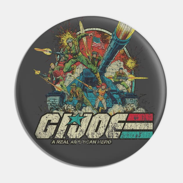 Real American Heroes - Gi Joe - Pin | TeePublic