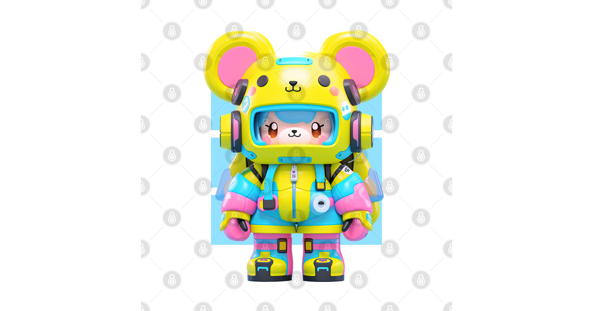 AKBLM - BAKEMONO 化物 KUMA | KAWAII CHIBI ANIME MASCOT - Pop Culture - T ...