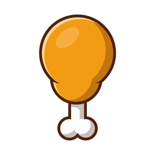 Chicken wing cartoon - Chicken Wing - T-Shirt | TeePublic