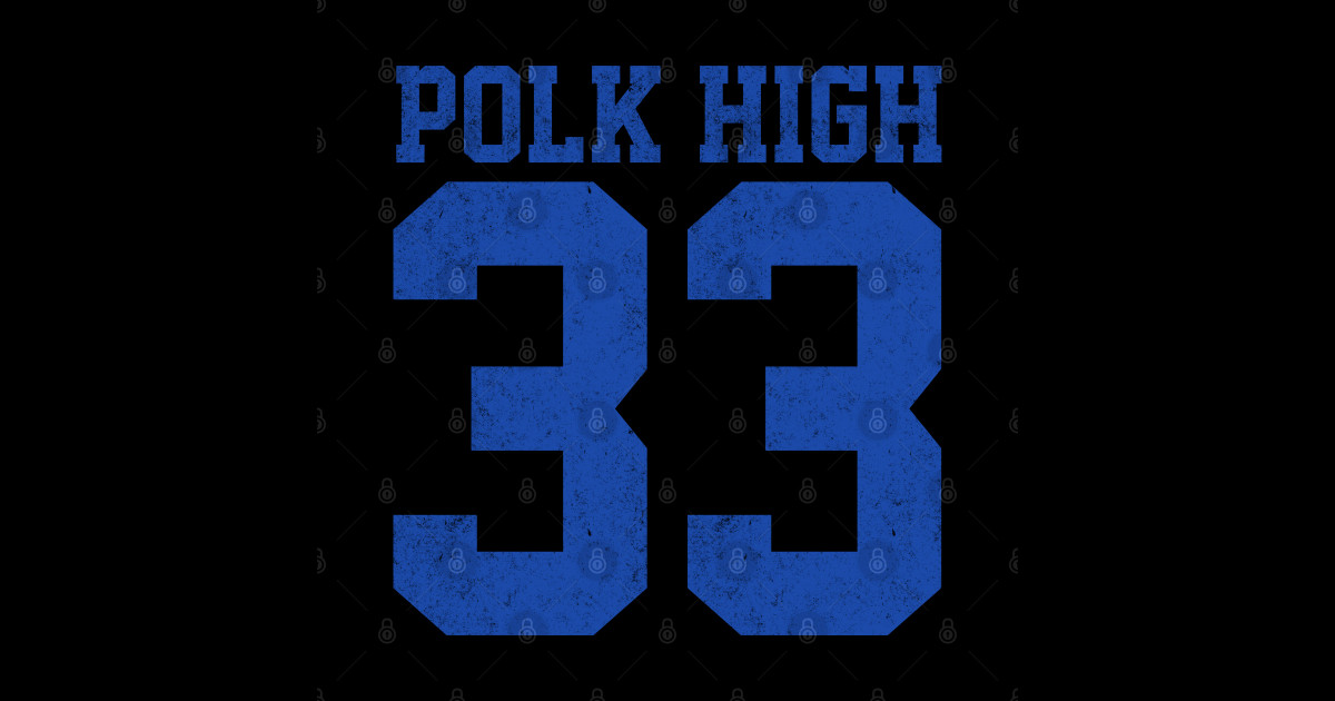 Polk High #33 vintage Al Bundy jersey - Al Bundy - Sticker | TeePublic