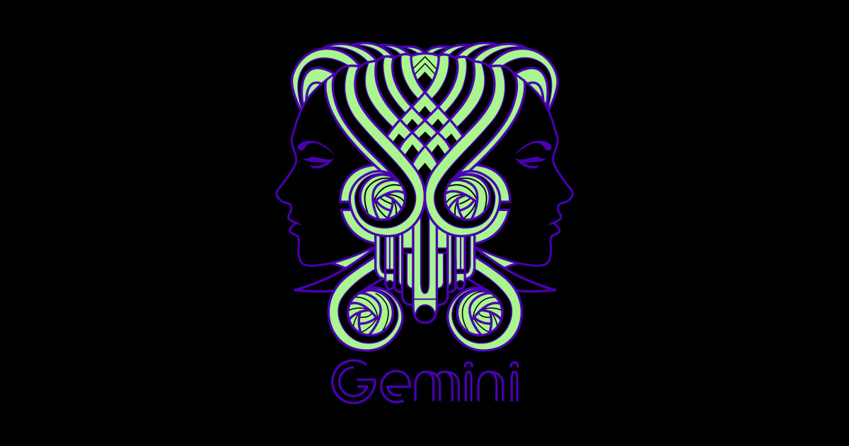 Deco Gemini - Split Personality - T-Shirt | TeePublic