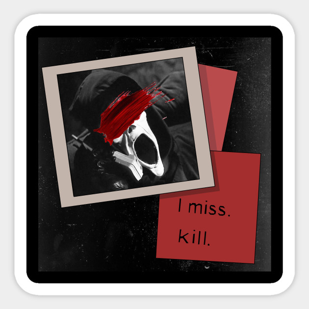 Scream phone - Scream Movie - Sticker | TeePublic