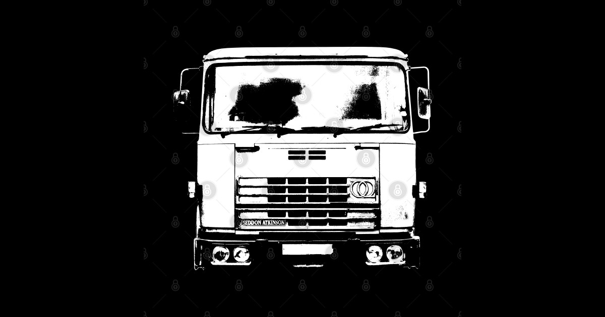 Seddon Atkinson 400 classic 1970s British lorry block black/white ...
