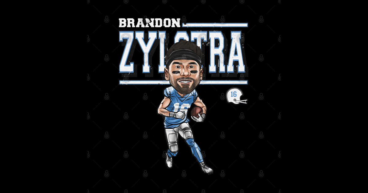 Brandon Zylstra Carolina Cartoon - Brandon Zylstra - Sticker | TeePublic