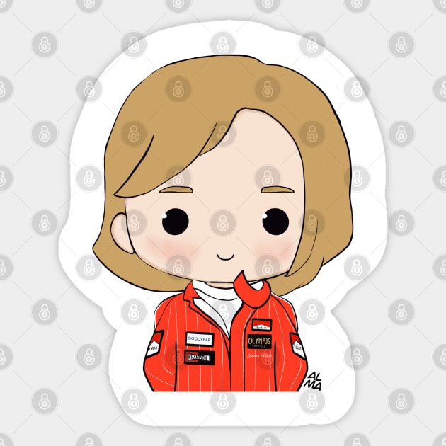 James Hunt - James Hunt - Sticker | TeePublic