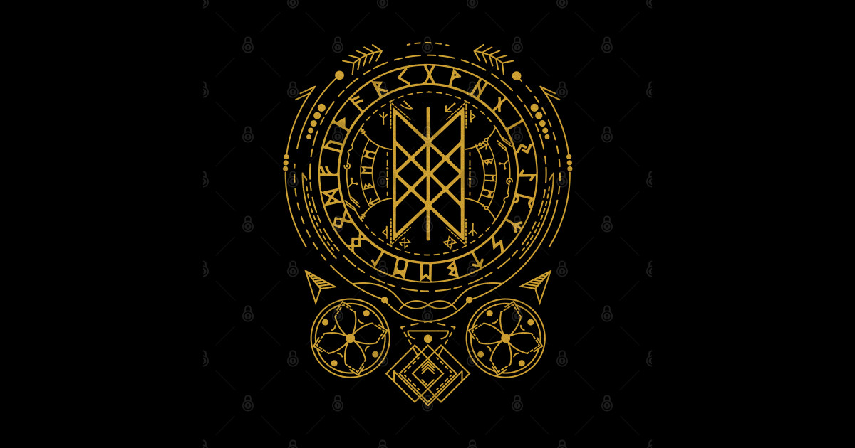Web of Wyrd | Norse Pagan Symbol - Web Of Wyrd The Matrix Of Fate ...