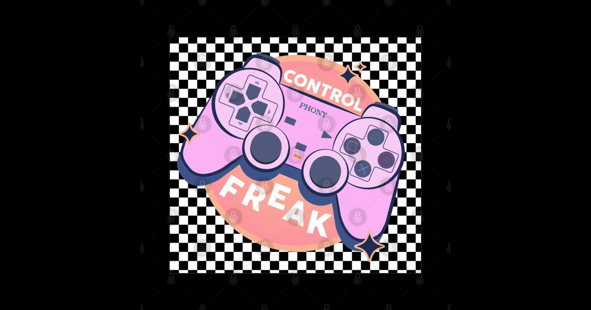 control freak - Game - Posters and Art Prints | TeePublic