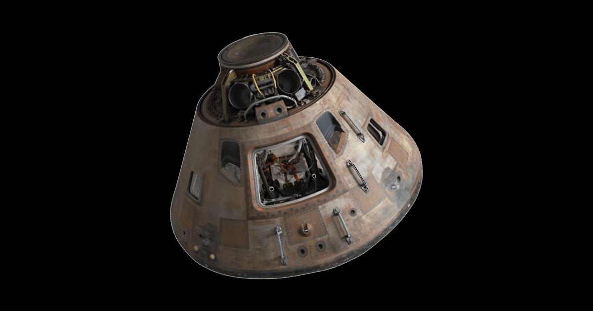 Shuttle Earth Lander Cartoon - Mars - Sticker | TeePublic